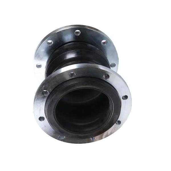 Quality DN125 Double Sphere Rubber Expansion Joint Telescopic Rubber Compensator for sale