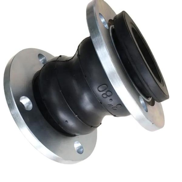 Quality NBR Flanged Rubber Expansion Joint Customizable Corrugated Compensator for sale