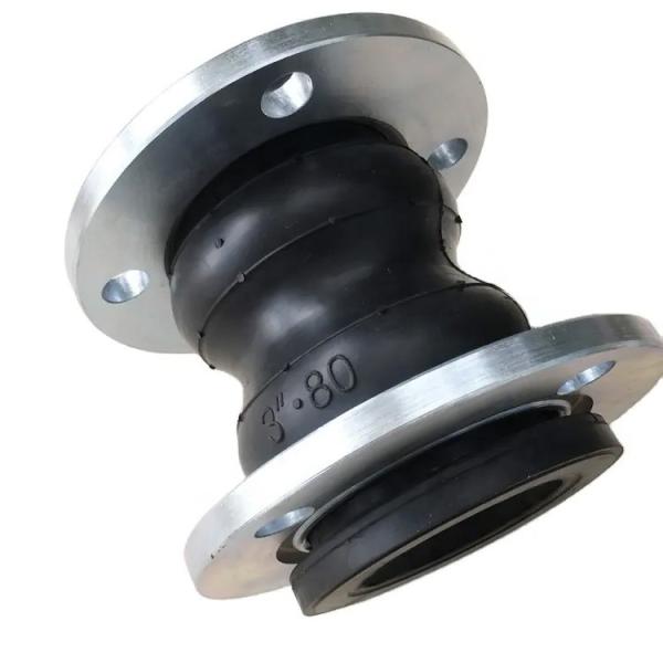 Quality NBR Flanged Rubber Expansion Joint Customizable Corrugated Compensator for sale