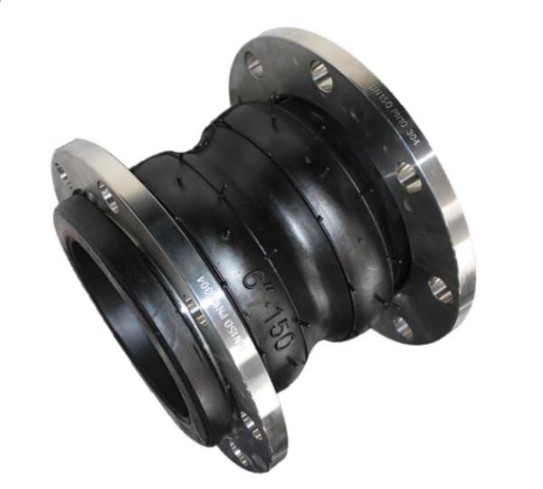 Quality PN16 Flexible Joint 8 Inch Expansion Joint SS304 Rubber Joint Flange for sale