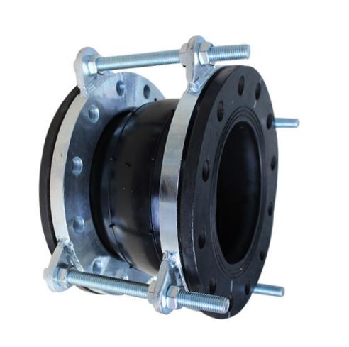 Quality DN150mm EPDM Rubber Expansion Joint PN16 Carbon Steel Flange Compensator for sale