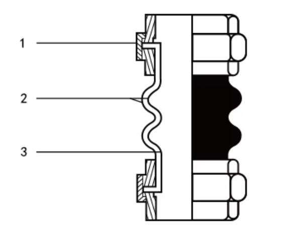Rubber expansion joint technical diagram