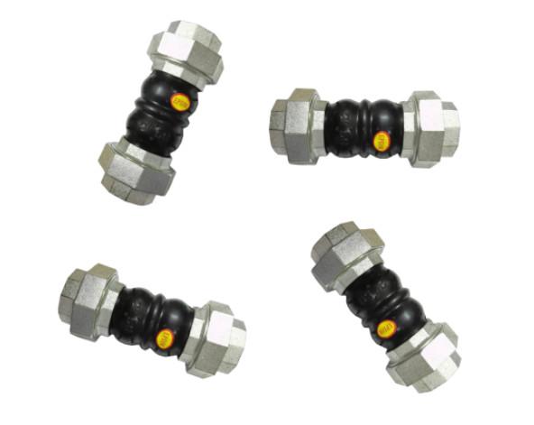 Rubber expansion joint from multiple angles