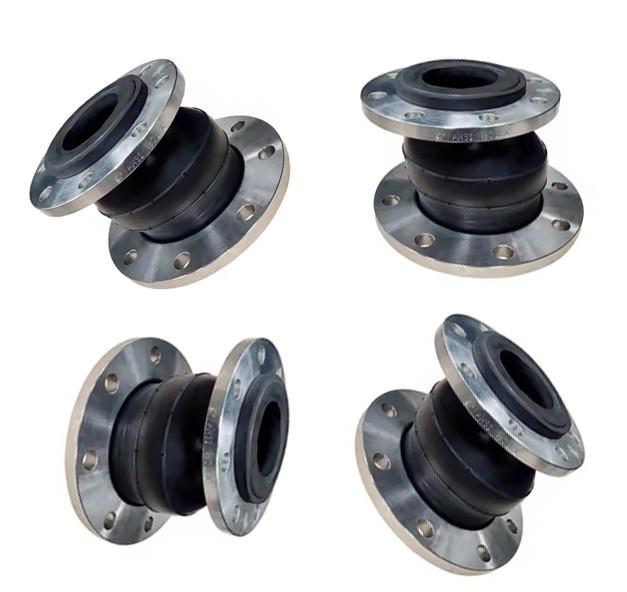DN32-DN3000MM Flange Compensator Single Ball EPDM Flexible Expansion Joint from different angles