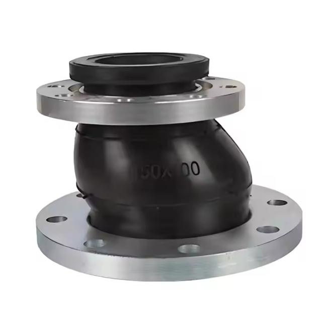 Eccentric reducer rubber joint