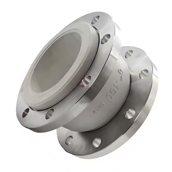 Quality Food Grade SS316 Connection Single Bellow Rubber Expansion Joint DN150mm PN10 for sale