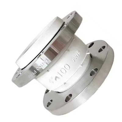 China JIS 5K Flanged Expansion Joint SS316 Single Sphere Rubber Compensator for sale