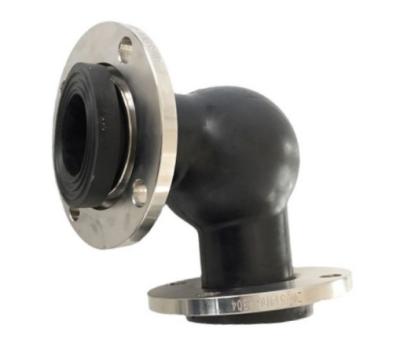 China 90 Degree Elbow Rubber Joint CR NBR Neoprene Rubber Flexible Joint for sale