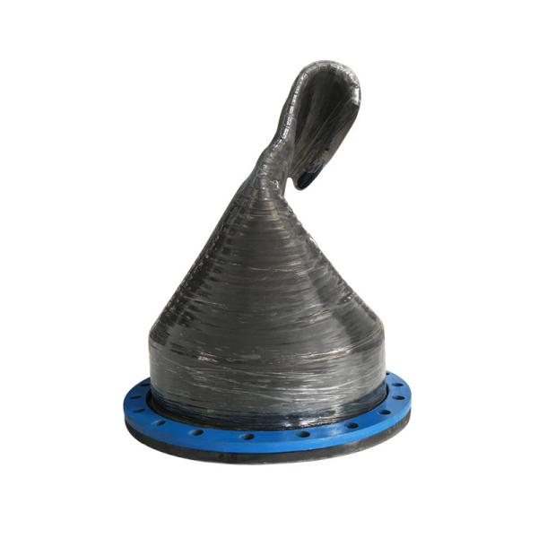 Quality Flanged Rubber Duckbill Check Valve PN0.6-PN1.6 Rubber Check Valve for sale