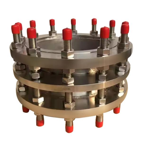 Quality SS304 316 Dismantling Joint DN300 PN16 Plumbing Compensator Double Flange for sale