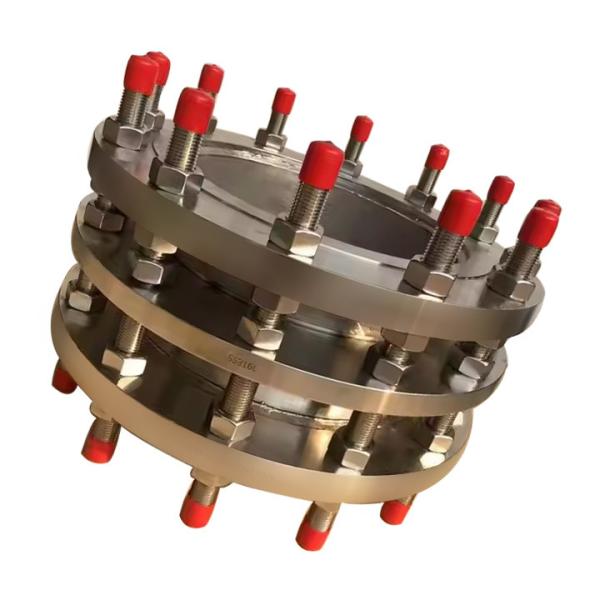 Quality SS304 316 Dismantling Joint DN300 PN16 Plumbing Compensator Double Flange for sale