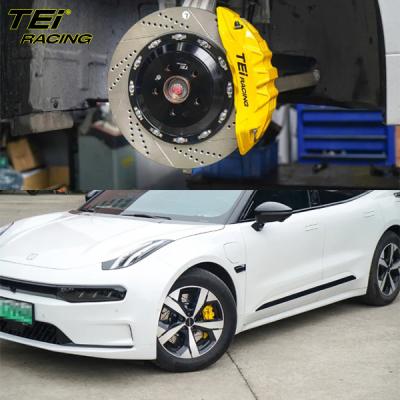 Cina Kit freno frontale grande 6 Calibro a pistoni con rotore 380x28mm BBK sistema di freno automatico per ZEEKR 19 pollici cerchione auto in vendita