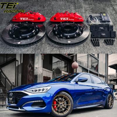Cina Kit freno frontale grande 4 piston caliper con rotore 330x28mm BBK sistema di frenatura automatica per LAFESTA 17 pollici cerchiatoio auto in vendita