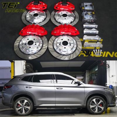 China Front 6 Piston And Rear 4 Piston Caliper BBK Auto Brake System For BYD Song Plus 19 Inch Rim for sale