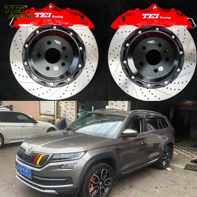 Cina Kit freno frontale grande 6 Calibro a pistoni con rotore 378x32mm BBK sistema di freno automatico per Kodiaq 19 pollici cerchiera auto in vendita