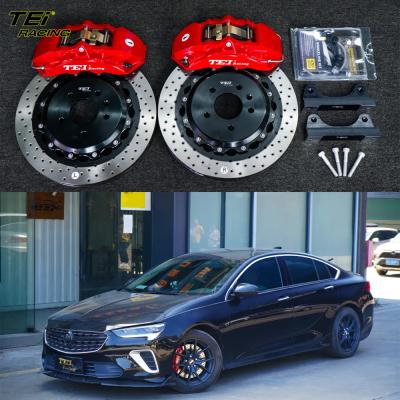 Cina Kit freno frontale grande 4 Piston Caliper con rotore 355x28mm BBK sistema di freno automatico per Buick Regal 18 pollici cerchiera auto in vendita