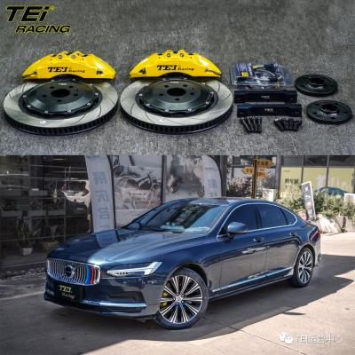 Cina Kit freno frontale grande 6 Calibro a pistoni con rotore 378x32mm BBK sistema di freno automatico Per Volvo S90 19 pollici cerchio auto in vendita