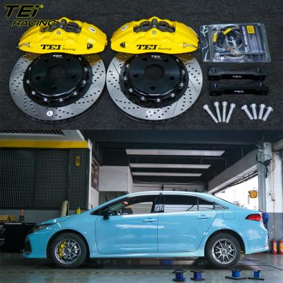 Cina Kit freno frontale grande 4 pistoni Calipo con rotore 300x27mm BBK sistema di frenatura automatica per Toyota ALLION 16 pollici cerchiera auto in vendita