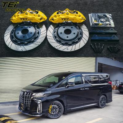 Cina Kit freno frontale grande 6 Piston Caliper con rotore 355x32mm BBK sistema di freno automatico per Toyota Alphard 19 pollici cerchio auto in vendita