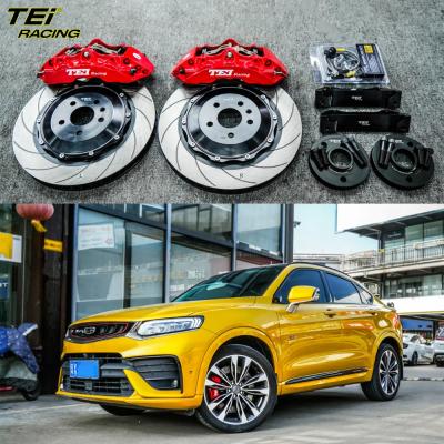 Cina Kit freno frontale grande 6 pinza a pistone con rotore 378x32mm BBK sistema di frenatura automatica per Geely Tugella 20 pollici del cerchio dell'auto in vendita