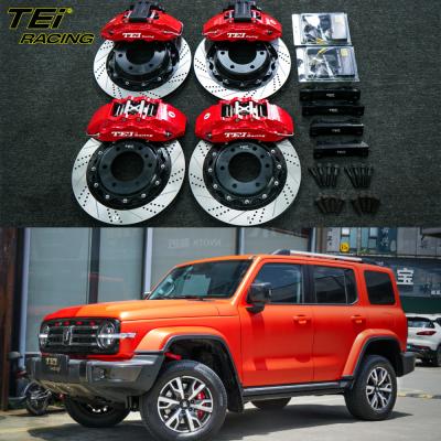Cina Frontale 6 pistoni e posteriore 4 pistoni pinza BBK sistema di freno automatico per TANK 300 18 pollici cerchio in vendita
