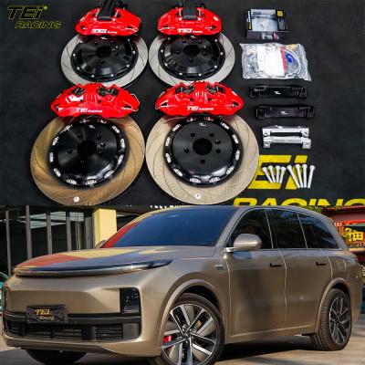 Cina Sistema di frenatura automatico a 6 pistoni anteriori e a 4 pistoni posteriori BBK per cerchiera Li Auto L8 21 pollici in vendita