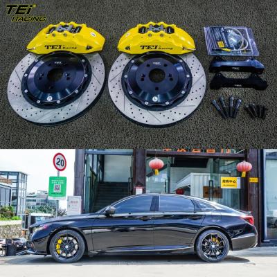 China Front Big Brake Kit 6 Piston Caliper with 378x32mm rotor BBK auto brake system For HONDA INSPIRE 19 Inch car rim for sale