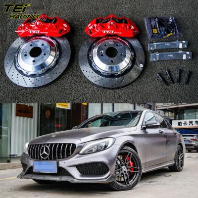 Cina Kit freno frontale grande 6 pistone pinza con 378 * 32 mm rotore BBK sistema di frenatura automatica per Mercedes Benz C200 19 pollici cerchiera auto in vendita
