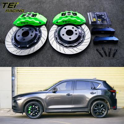 Cina Kit freno frontale grande 6 Calibro a pistoni con rotore da 378*32 mm Sistema di frenatura automatica BBK Per Mazda CX5 Cerchiera auto da 19 pollici in vendita