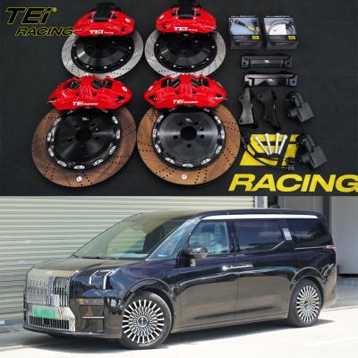 China Front 6 Piston And Rear 4 Piston Caliper BBK Auto Brake System For ZEEKR 009  20 Inch Rim for sale