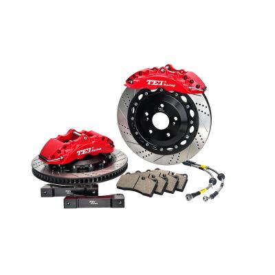 China TEIRacing P40NS-R High Performance Remklauw Kit Achter Remblok 4 Zuiger Voor Honda/Cadillac/Toypta/BMW/ VW Voor 17/18 Inch Wiel Te koop