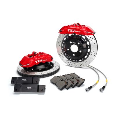 TeiRacing P40NS+ビッグブレーキキャリパーキット 4 ポットレースキャリパー オディ・フォルクスワーゲン BMW メルセデス・ベンツ スバル シェブロレット フォード マツダ 18 インチホイール