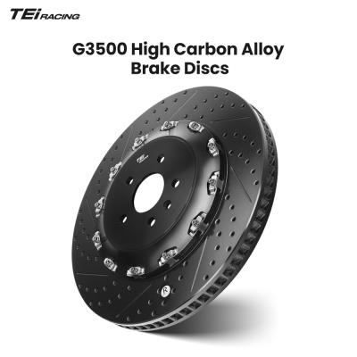 China TEI S60 Plus 6 Piston Brake Caliper 378mm/405mm/420mm Stainess Disc Front Modified Brake Kit for BMW E83 F25 G01 G45 2003-2025 for sale