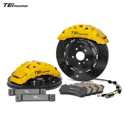 China TEI Brake Caliper SR8 2-piece Forged Modified 8 Piston E300 Big Brake Kit for Mecedes Benz W212 W213 W214 for sale