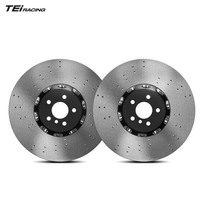 China TEI Carbon Ceramic Brake Discs Rotor 380mm/400mm/410mm 420mm Brake Rotor for G87 G80 G82 F90 M2 M3 M4 M5 BMW for sale