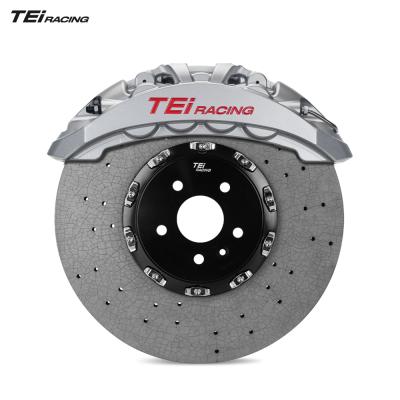 China TEI SR8 BBK 8 Piston Front Big Brake Kit with Carbon Ceramic Brake Disc for BMW G30 E60 F10 F90 E28 for sale