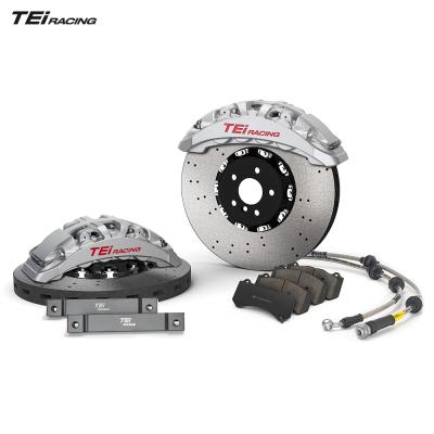 China TEI SR8 8 Pot Brake Caliper R20 R21 Carbon Ceramic Brake Kit for bmw X5m E70 F15 G05 X6 G06 X7 G07 for sale