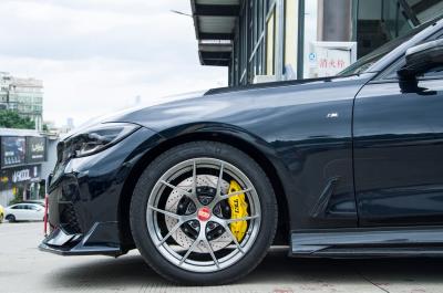 중국 BMW 3 시리즈 E36 (1992-1998) 에 대한 대형 브레이크 키트 앞 BBK 18 인치 바퀴 355 * 32mm 뚫고 슬로트 로터 판매용