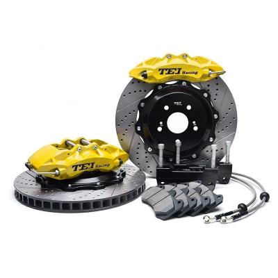 China Disc 355x28mm Brake Kit 6 Piston Caliper With 2 Piece Rotor Big Brake Kit For AUDI A4 Front (B7) 2006 -2008 for sale