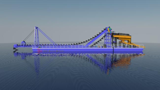 Technical specifications of Keda Sand Dredger