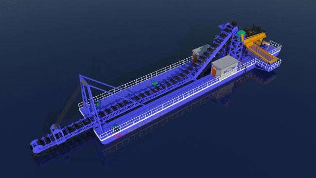 Keda Sand Dredger production process