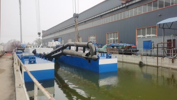 Quality Keda Diesel Engine Jet Suction Dredger with 20m Dredging Depth and Video for sale