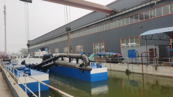 Quality Keda Diesel Engine Jet Suction Dredger with 20m Dredging Depth and Video for sale