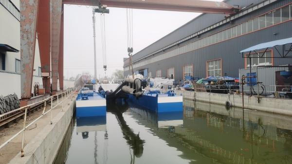 Quality Keda Diesel Engine Jet Suction Dredger with 20m Dredging Depth and Video for sale