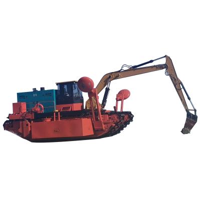 China River Dredging Amphibious Dredger Multifunctional 9*4*3.5 Dimension for sale