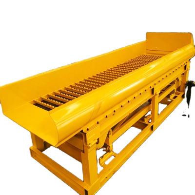 China Vibrating Sluice Box Gravity Separator with Long Service Life Simple Structure and Easy to Operate for Gold Mining for sale
