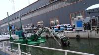 China Keda Amphibious Dredger 6.5m Dredging Depth 1500m Discharge for Sand Mining for sale