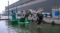 China Keda Amphibious Dredger 6.5m Dredging Depth 1500m Discharge for Sand Mining for sale