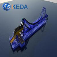China 150 Tons per Hour Bucket Chain Dredger 10m Dredging Depth for Mining for sale