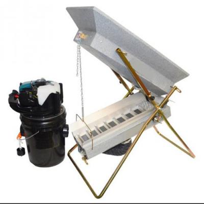 China High Separation Capability Gold Mining Dry Washer 1-3t/h 1350*550*1500 mm for sale
